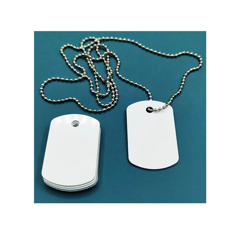 Aluminium Sublimation Dog Tag Blank Pet Identification Dog Driver's ...