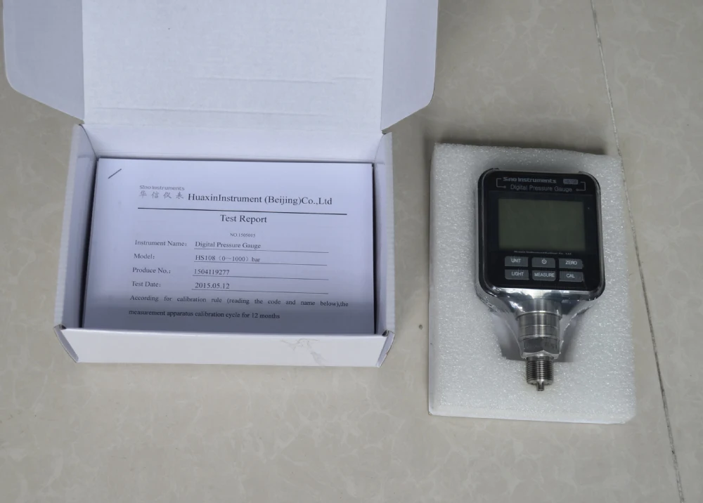 Hs108 Ultrahigh Pressure Digital Pressure Gauge Up To 36000)psi - Buy ...