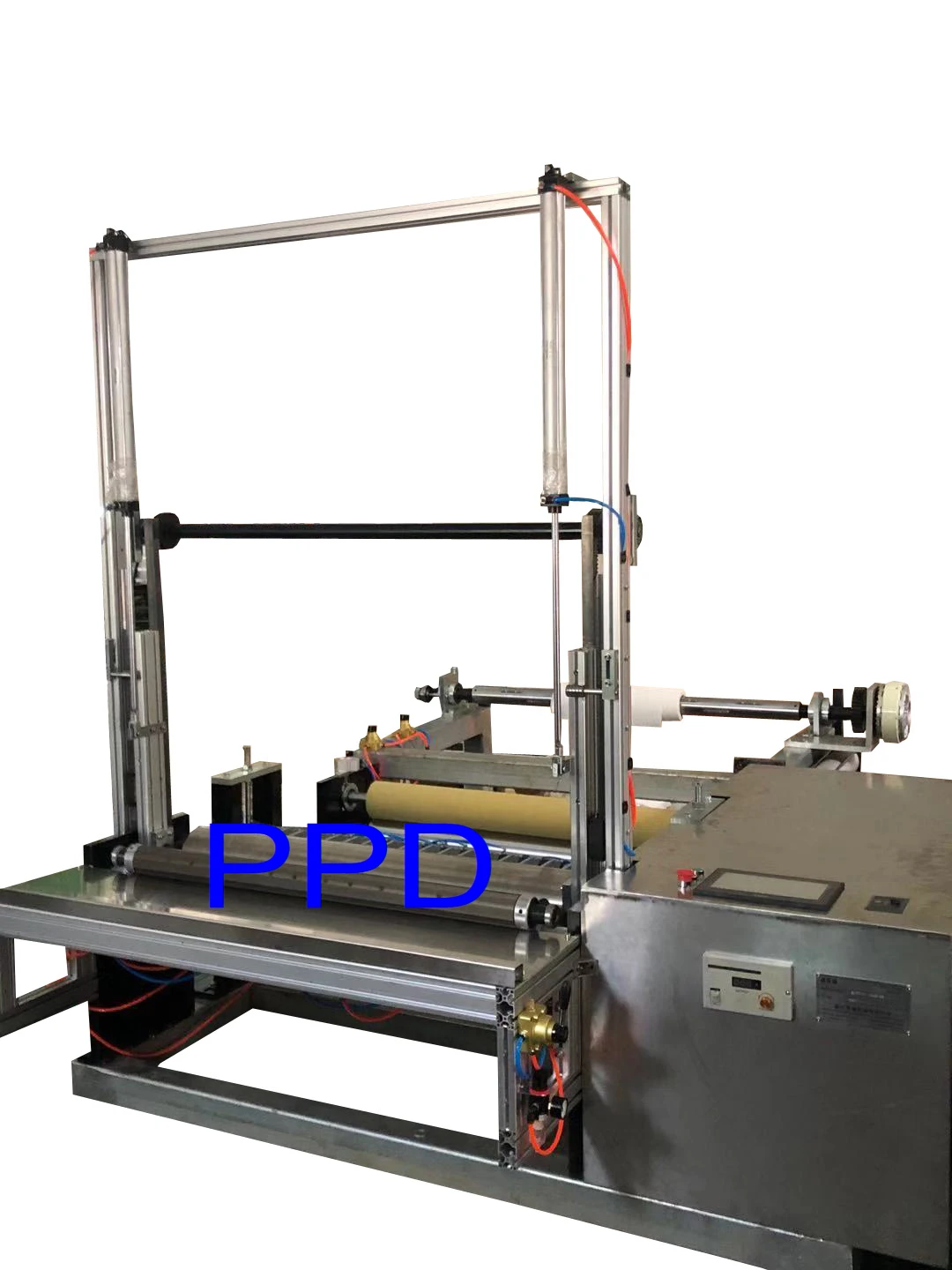 Fully Automatic Servo Controlled Nonwoven Fabric Slitting Machine - Buy ...