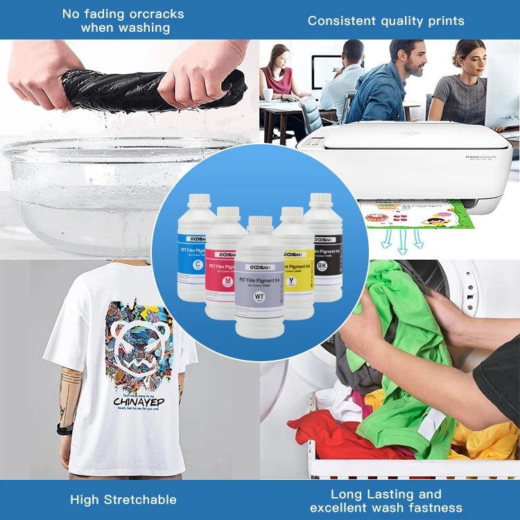 Whole Sale Printer Color Bulk Cmyk W Dtf Ink For Epson Stylus Pro 7800 R2880 Et 8550 Xp-15000 ...