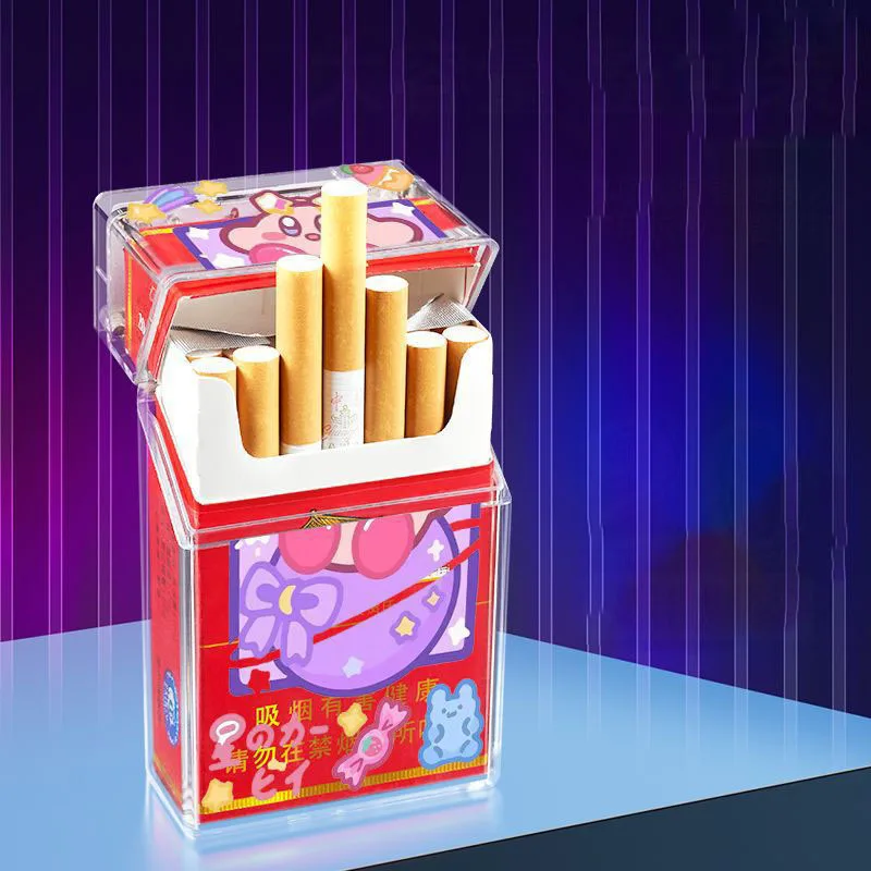 Hello Kitty Kuromi Puppy Cigarette Case with Rechargeable Lighter