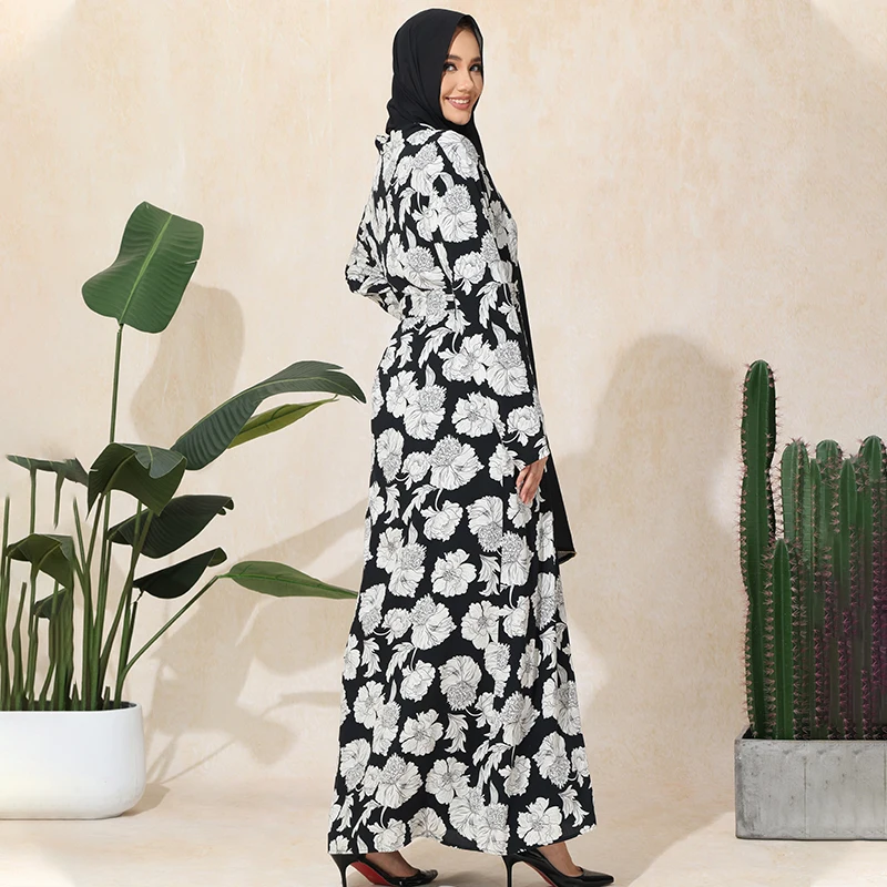 New Trend Plus Size Muslim Women's Dress Fashionable Breathable Abaya ...