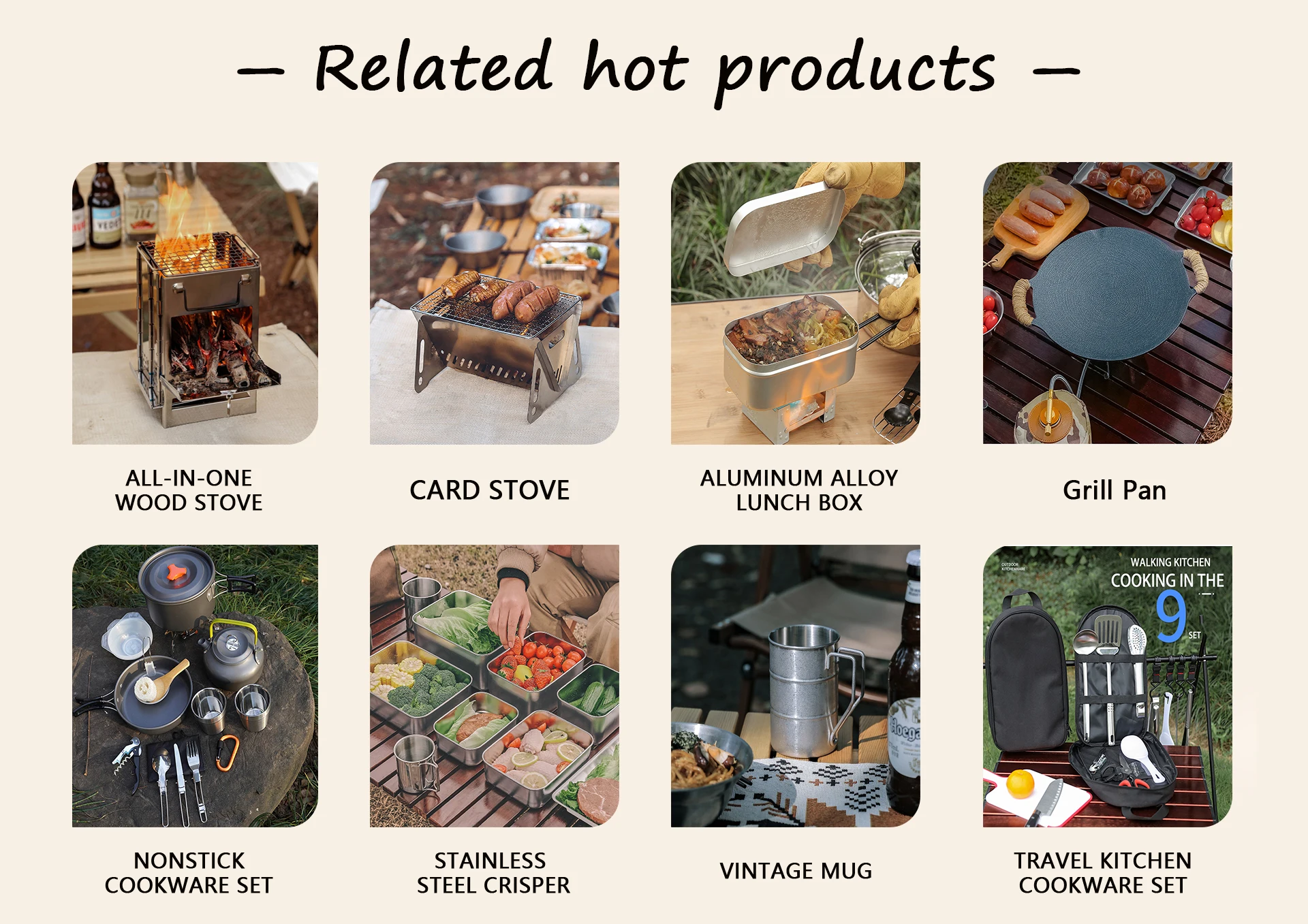 Outdoor Barbecue Mini Charcoal Grill Portable Folding Bbq Grill Camping ...