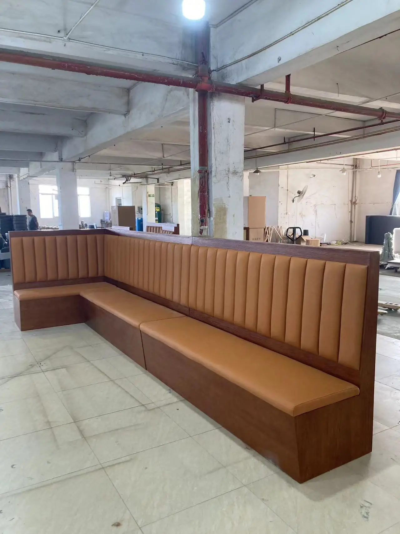 Shop Our Modern Double Side Booth Seating for Restaurants