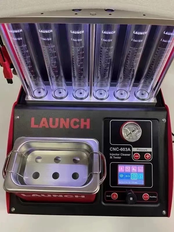 Latest Launch Model CNC-603C Fuel Injector Tester 6 Cylinders Launch ...