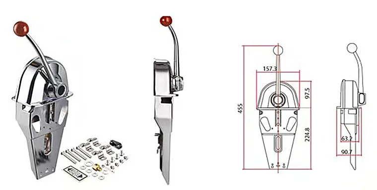 Replace MT3 Outboard Remote Control Box CH5310P/HP5330P for Marine ...