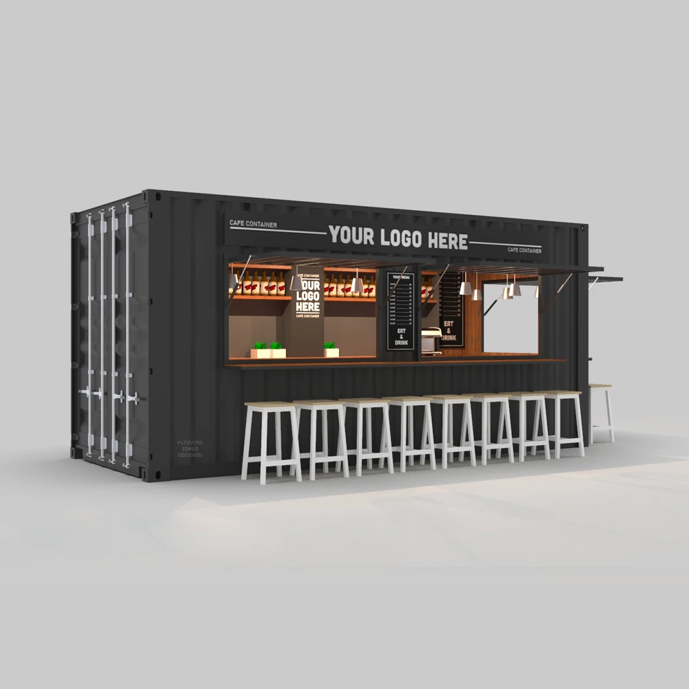 New Model Pop-Up Container Kitchen Restaurant Booth and Food Kiosk ...