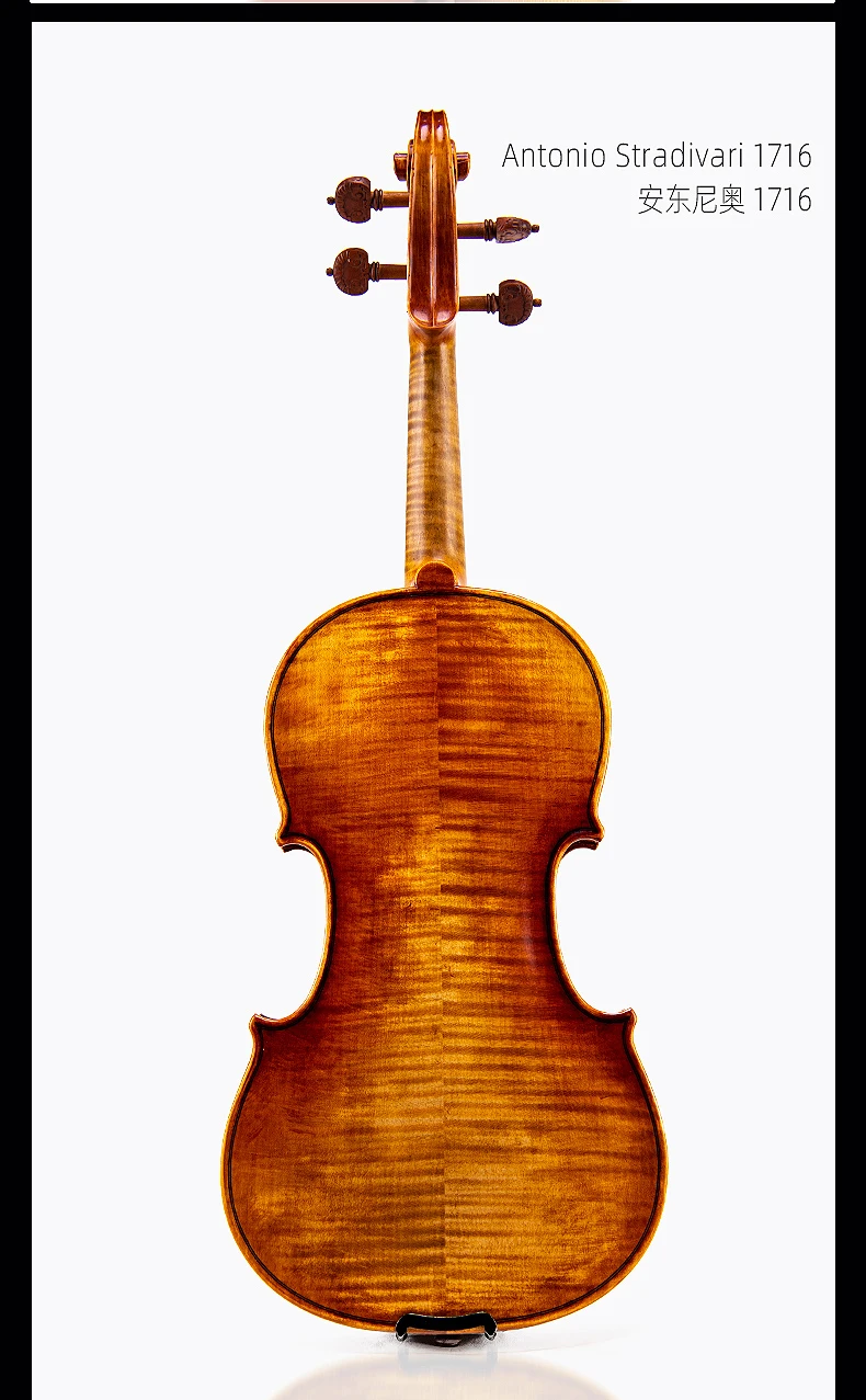 Retail Spruce Solid Wood Violin Professional European Wood Handmade ...