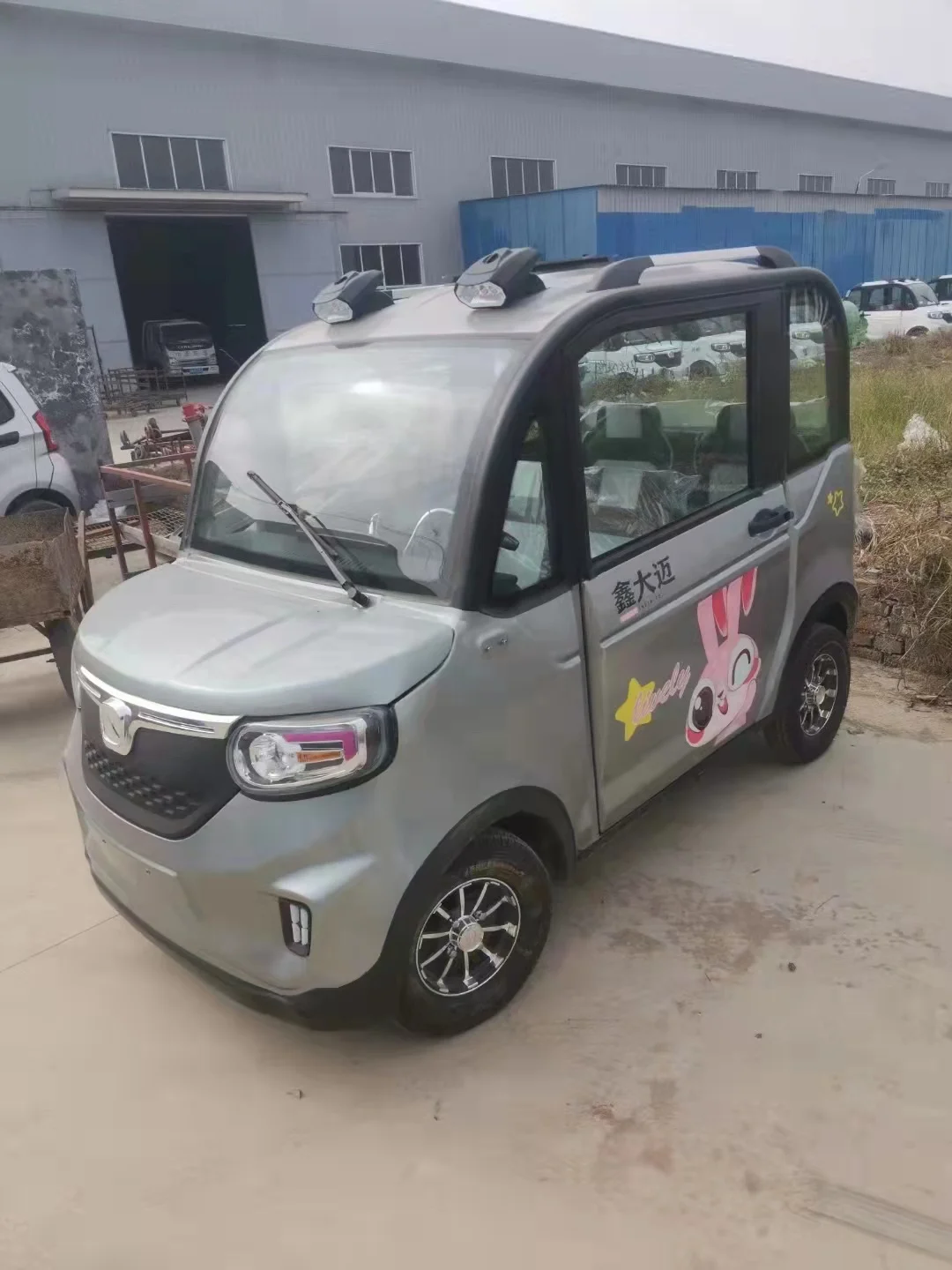 Smart Mini Electric Car - 4 Seats, 60-70km Range