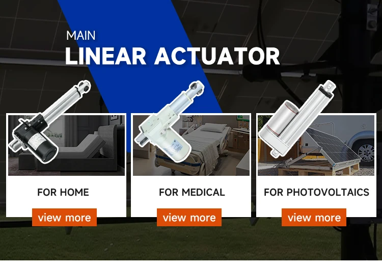 High Torque 24 Volt DC Motor Electric Telescopic Linear Actuator Ip66 ...