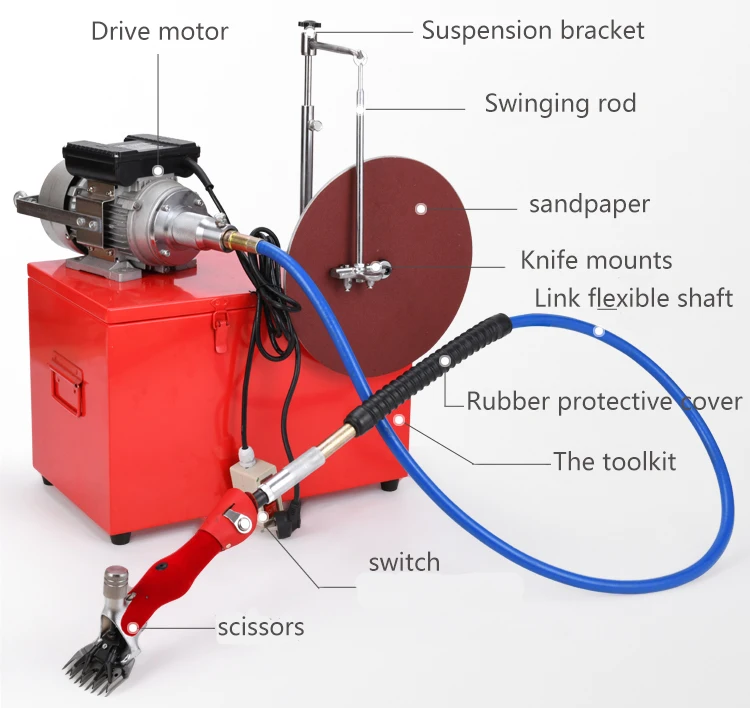 The New High-power Wool Scissors Sharpening Machine Supports All Types ...