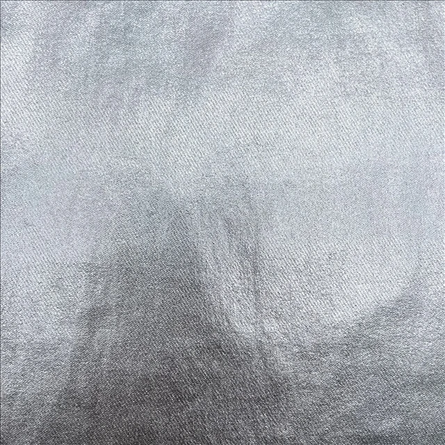 Pu Coating Waterproof Fabric Silver Metallic Pu Leather Fabric For ...