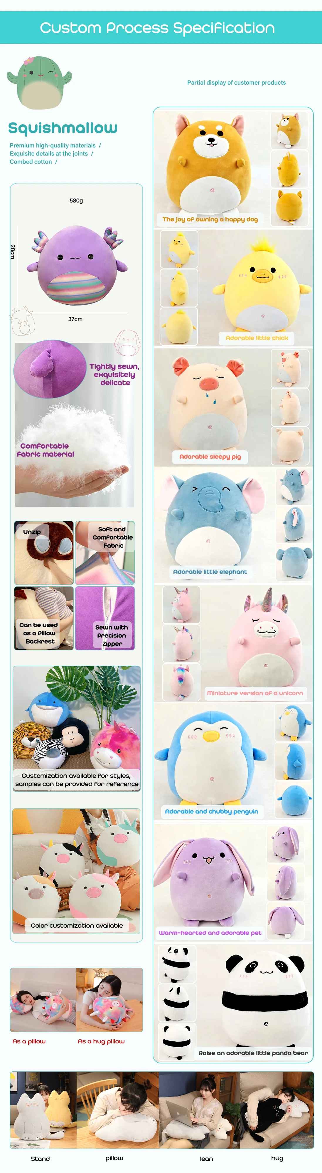 Stuffed Eevee Microwave Custom Snorlax Plush Soft Cuddly Toy Unicorn ...
