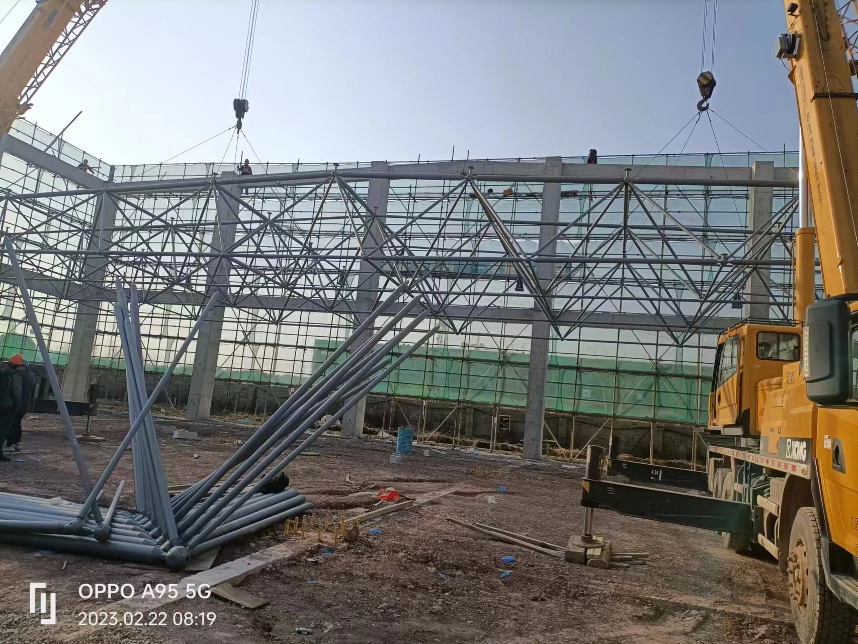 Prefabricated Steel Structure Metal Frame Warehouse Workshop Factory ...