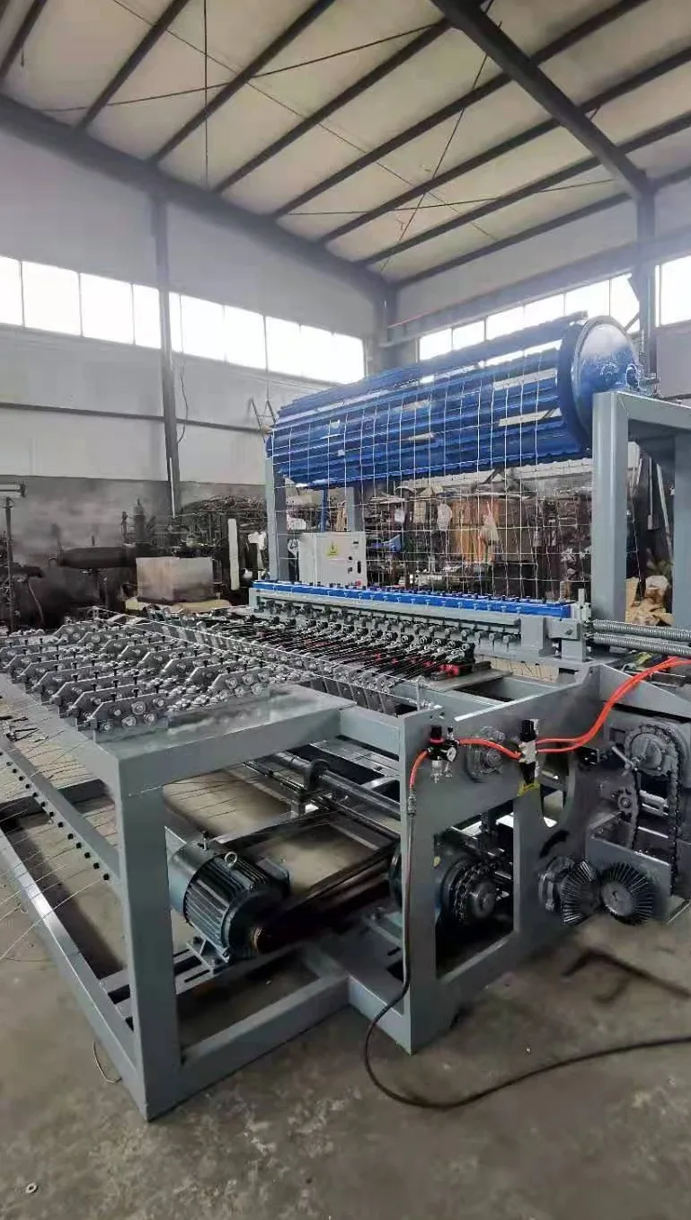 Automatic Hot Dip Galvanized Veld Span Fence Machine/grassland Animal ...