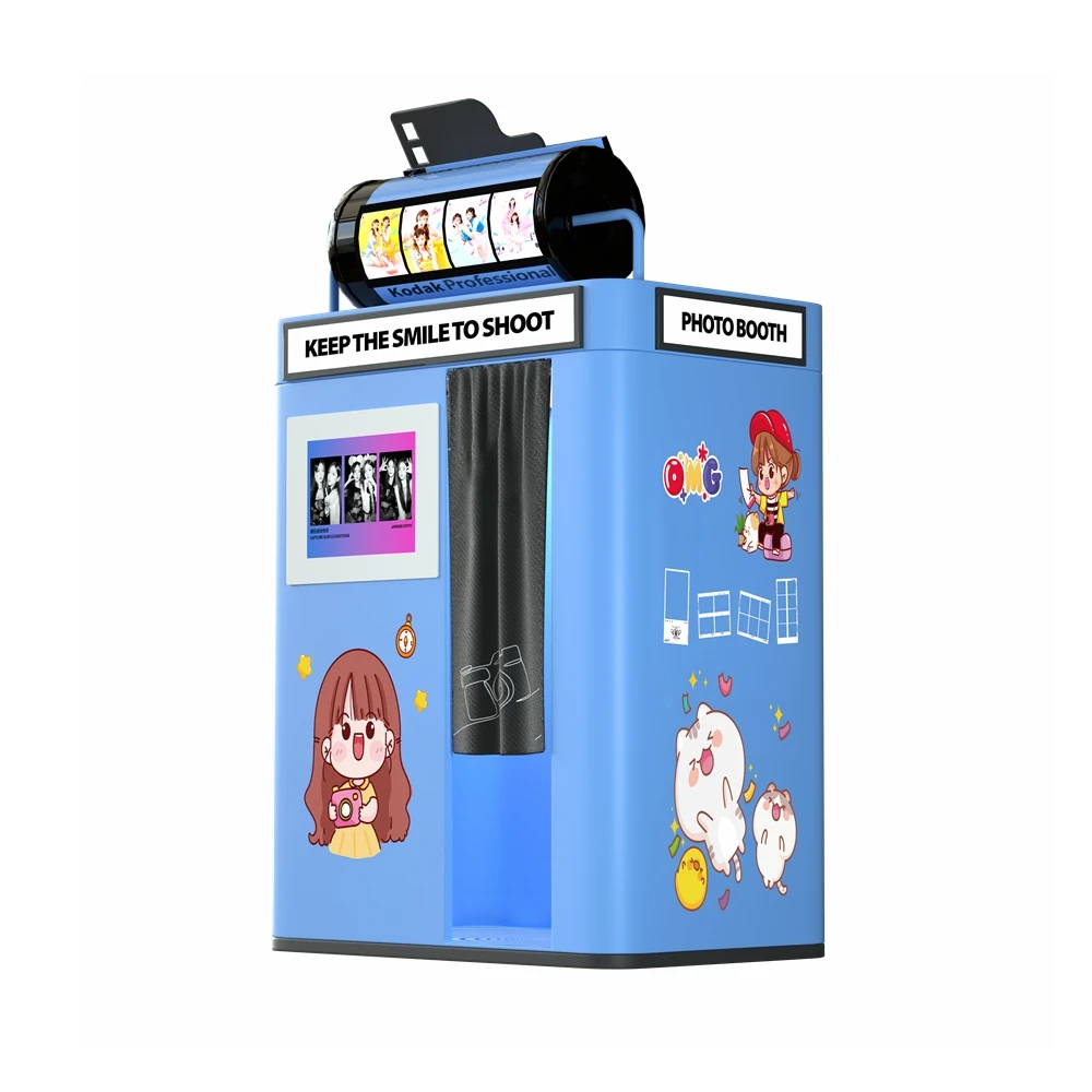 Shopping Center Customizable Shell Photo Booth Host Machine Selfie ...
