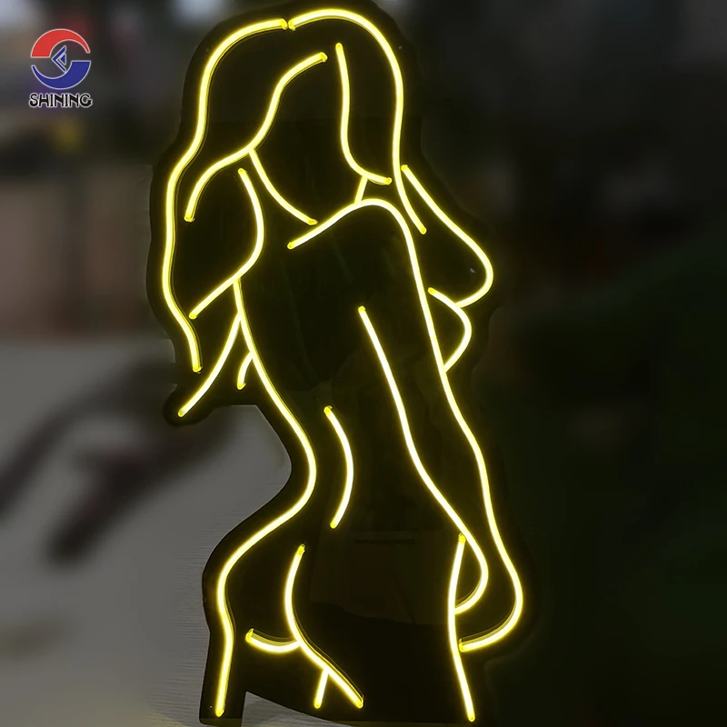 Shining Sign Custom Logo Bar Party Acrylic Flexible Neon
