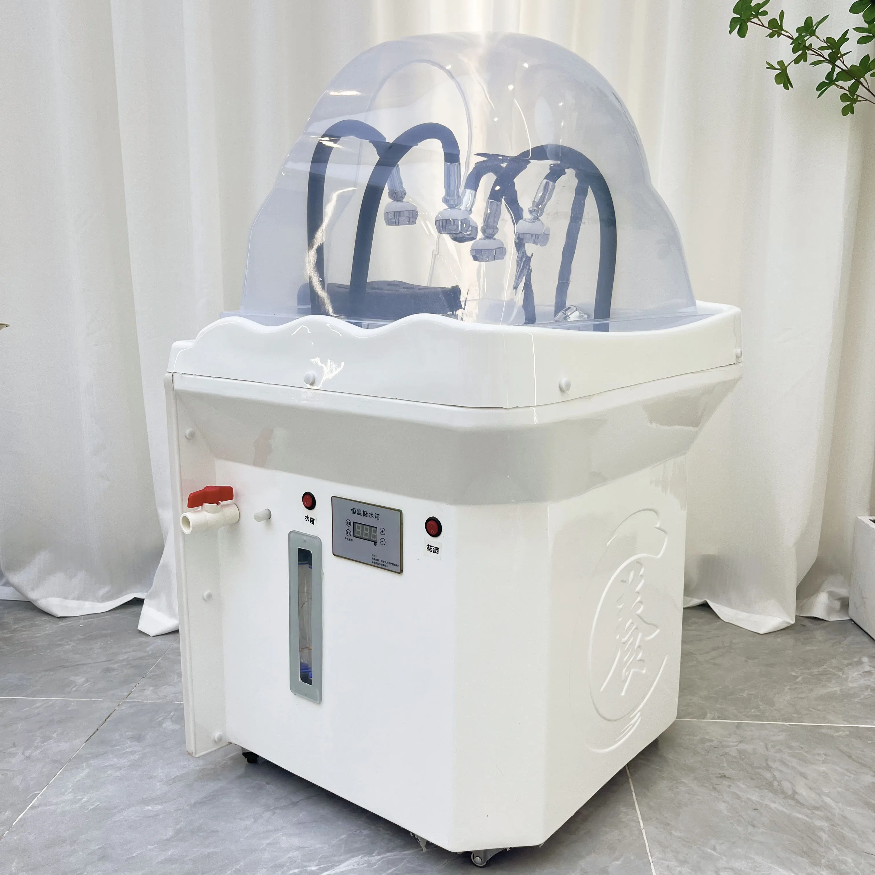 Portable Shampoo Bowl with 60L Water Tank - Perfect for Salons