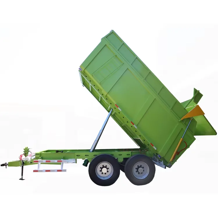 China Utv Little Tipper Trailer Tractors Hydraulic Trailers Tipping Box ...