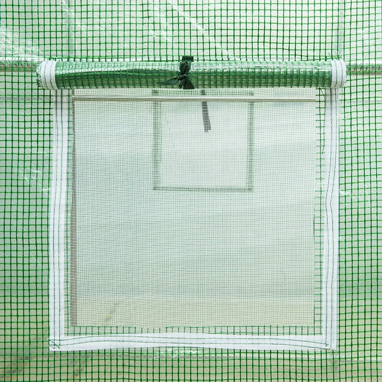 4.5x2x2m High-accuracy Nursery Garden Plant Greenhouses Frame With Net ...