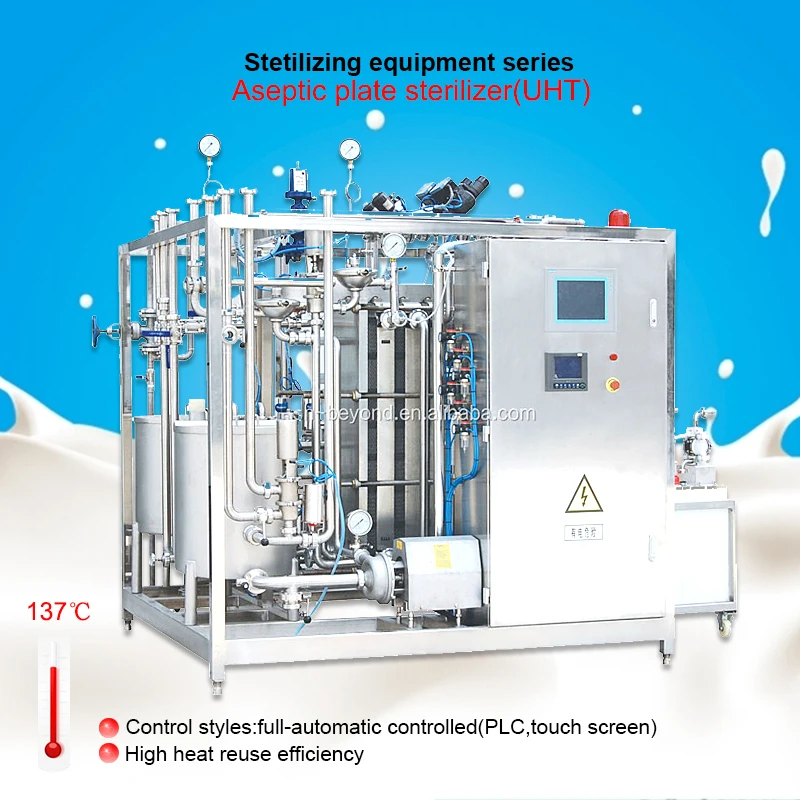 Higher Eggbeer Farm - Efficient UHT Process Flow Diagram