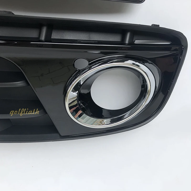 Left Right Side Fog Light Grille GRILLS for Q5(8R) MK1 2012/2013-2016 ...