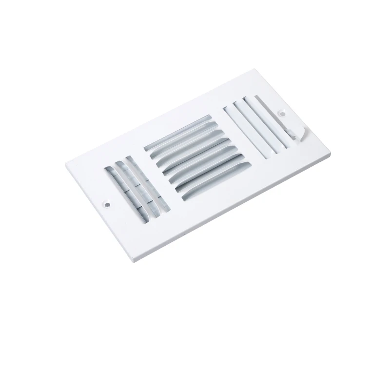 Adjustable 8 X 4 Inch Steel Linear Slot Diffuser For Ac Ceiling Vent ...