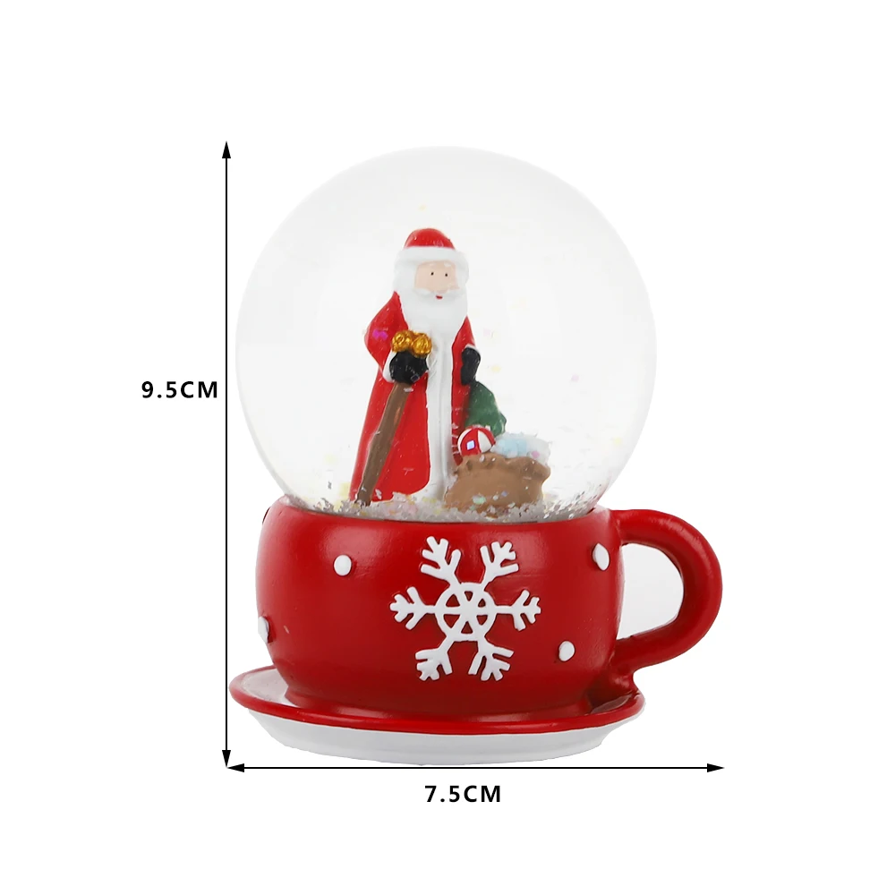 Shop Our Christmas Event Glass Ornament - Santa Crystal Ball