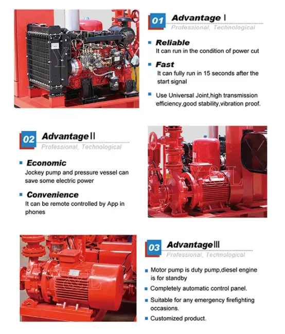 Diesel Fire Pump - Reliable Emergency Fire Fighting Pump