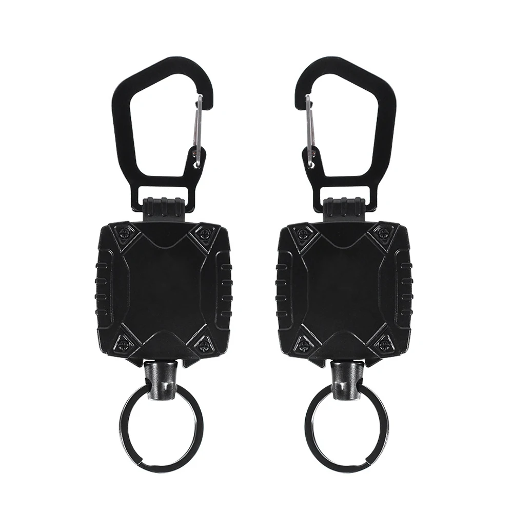 Heavy Duty Carabiner Badge Holder, Retractable Keychain, Fly Fishing ...