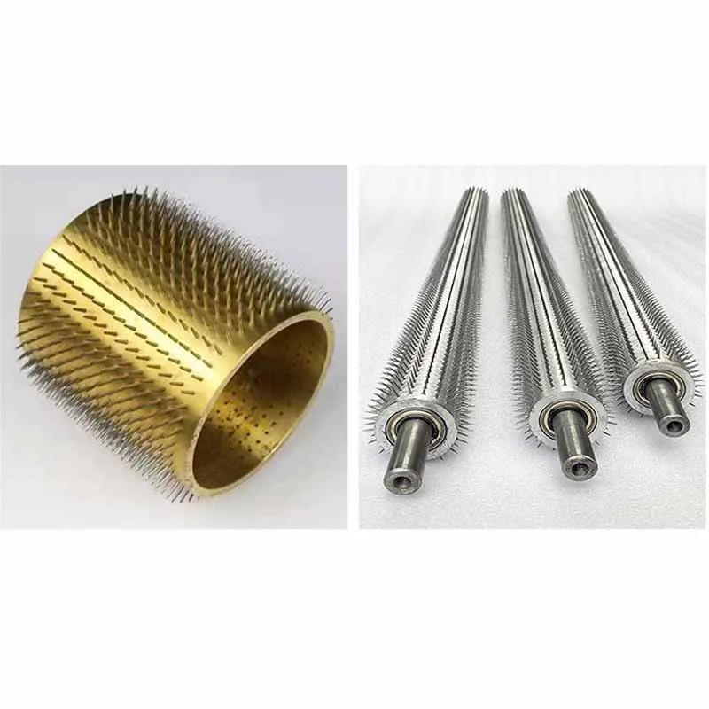 Industrial Leather Perforated Needle Roller Non-woven Film Porcupine ...