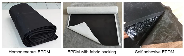 Modern Design EPDM Rubber Waterproof Membrane 1.5mm Thick High ...