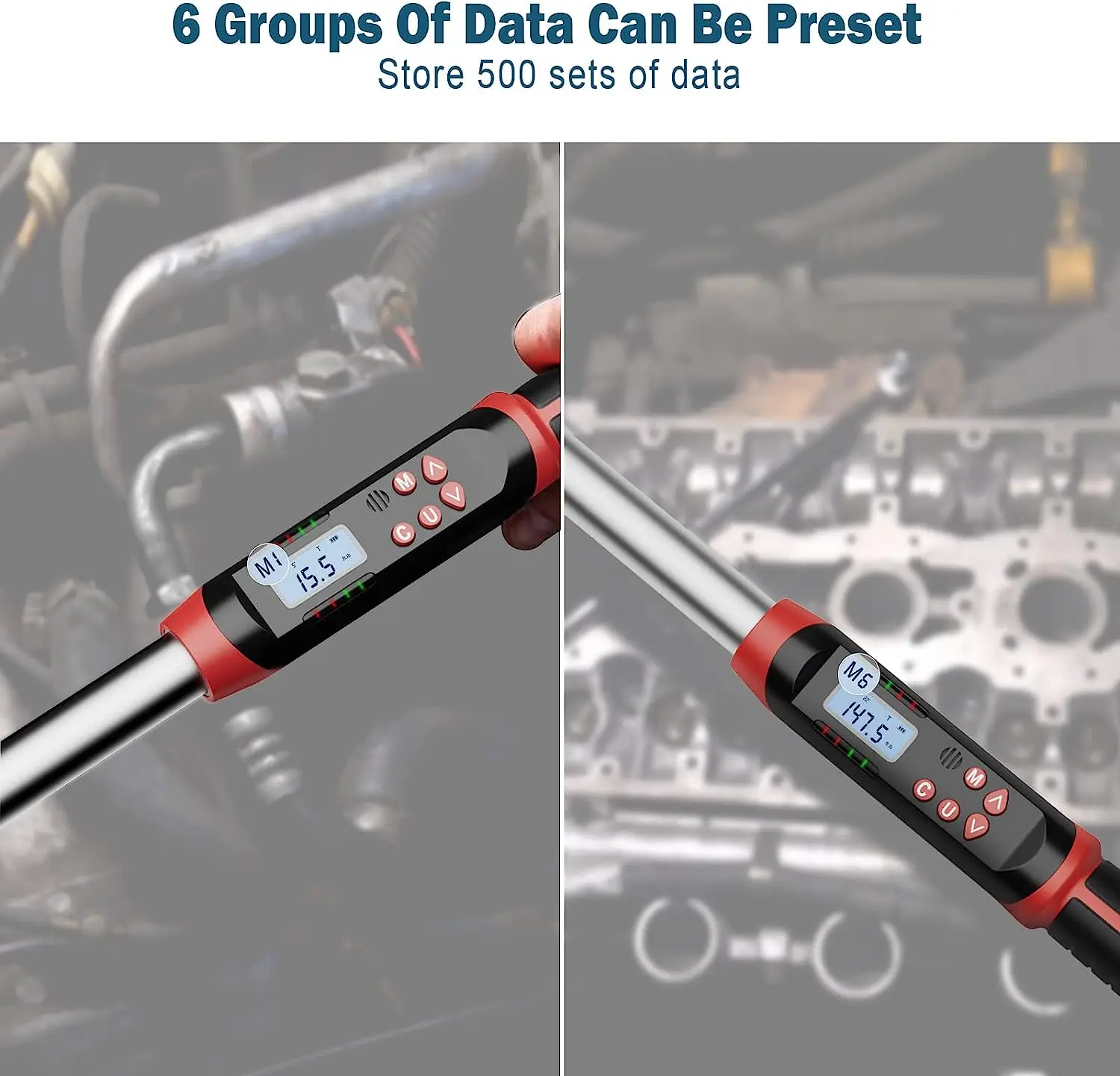 VANPO Digital Torque Wrench - Precision for Vehicle Repair