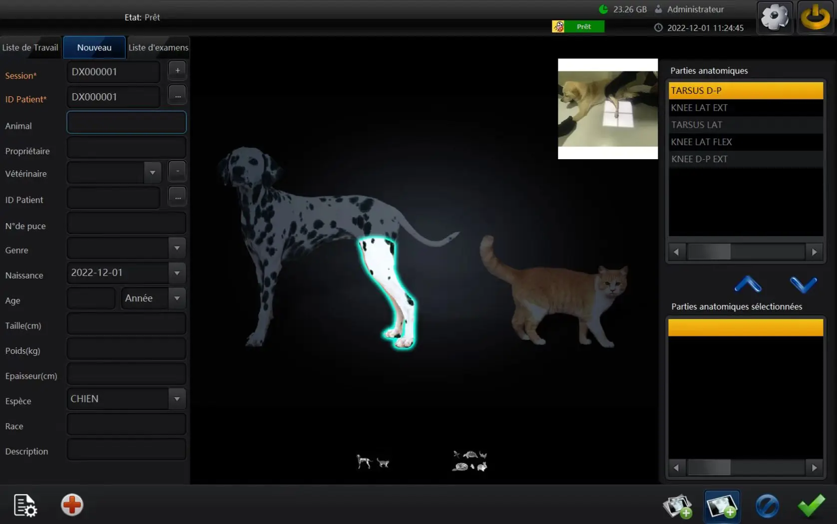 IRAY Veterinary X Ray Detector - 1717XV Inch Digital FPD
