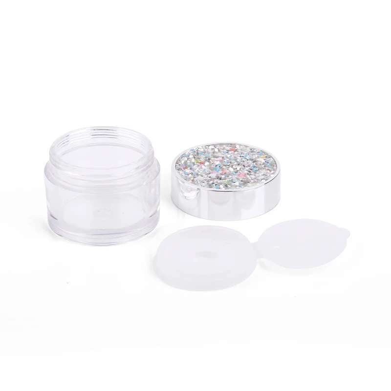Lid Patch Lens Skin Transparent Cylindrical Bottle 15g Capacity Eye ...