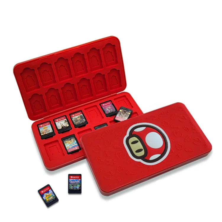 24 In 1 Magnetic Game Card Case Cover Storage Box Holder For Nintendo ...