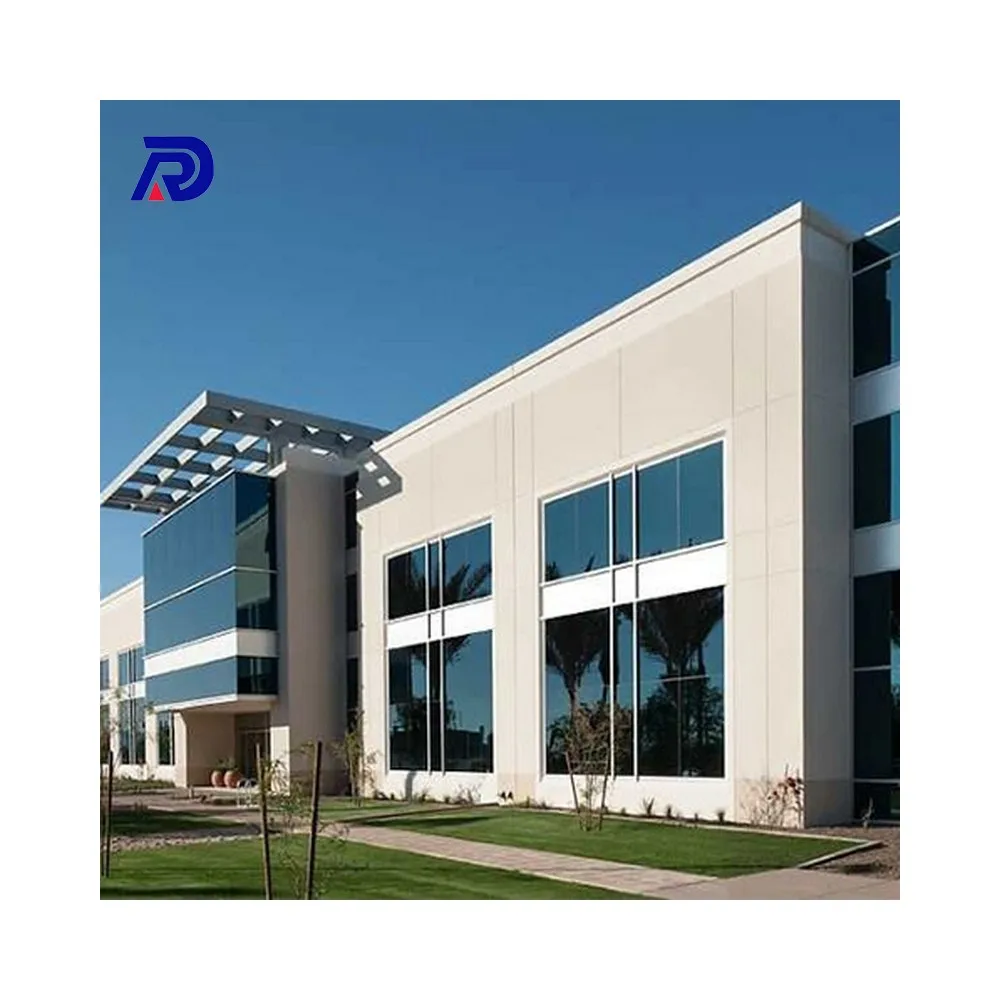 Luxury Multi Storey Prefabricated Commercial Building Steel Structure ...