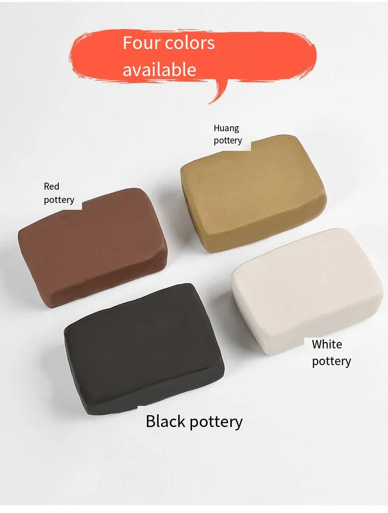 Bview Professional 500g Air Dry Clay Kit | Customizable Pottery Set ...