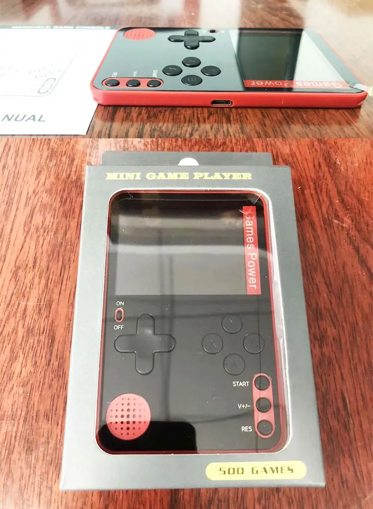 K10 Mini Retro Classic 500 in 1 - Handheld Game Console