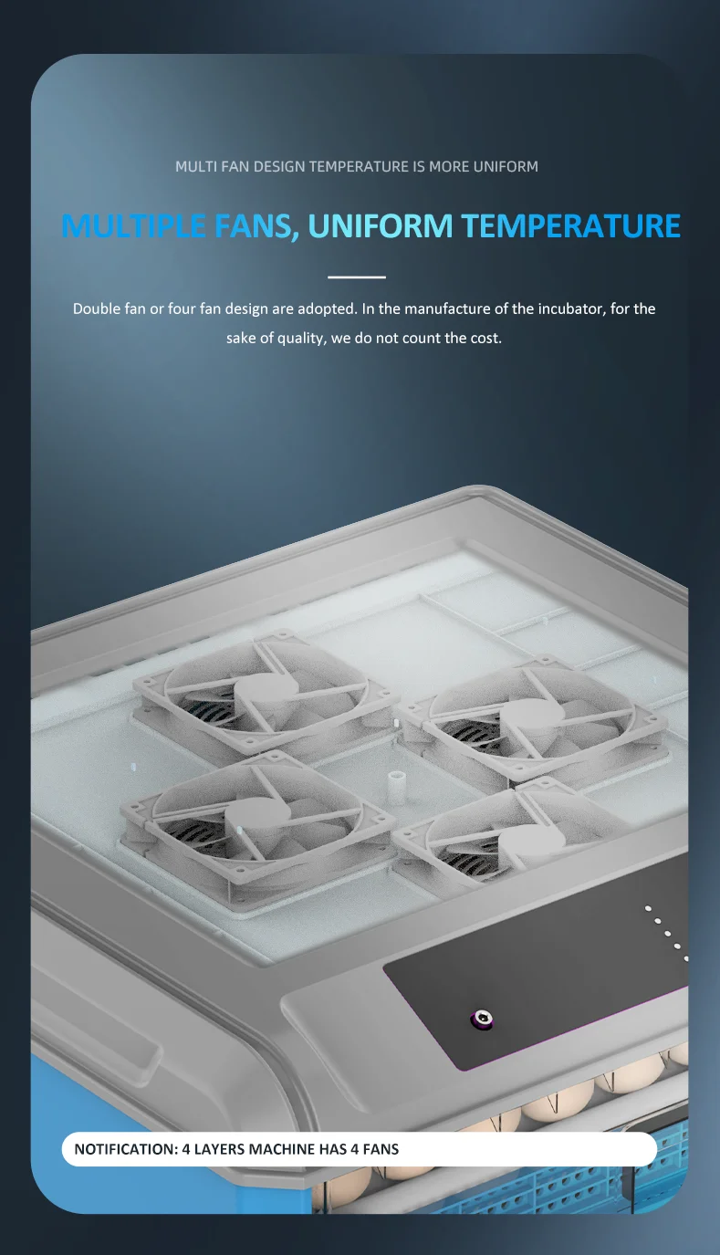 100 Egg Incubator - Efficient Hatching Machine Poultry Setter