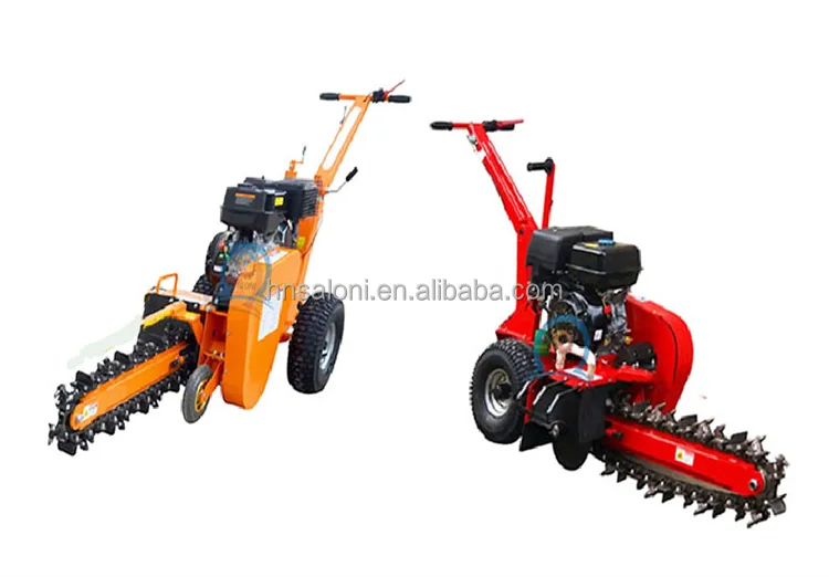 Trencher Chain Small Hand Trencher Machine High Quality Mini Ditcher ...