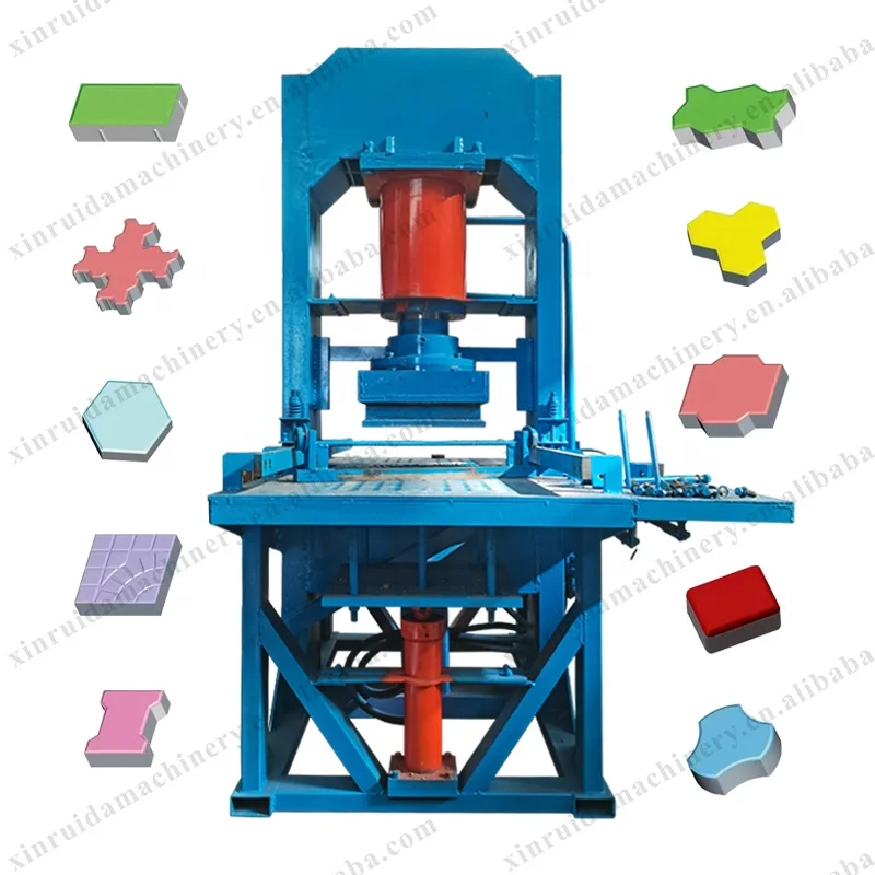 Large-scale Plastic Brick Production Line Hydraulic Concrete Paving ...