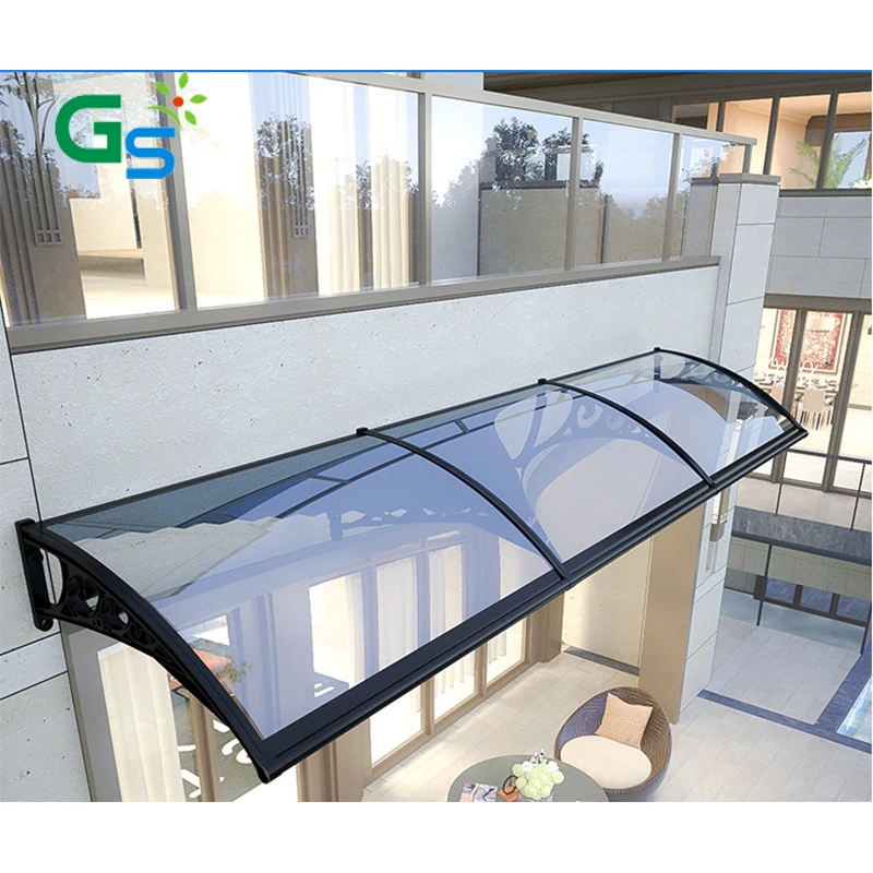 Modern Design Canopy Roof Polycarbonate Rain Awnings