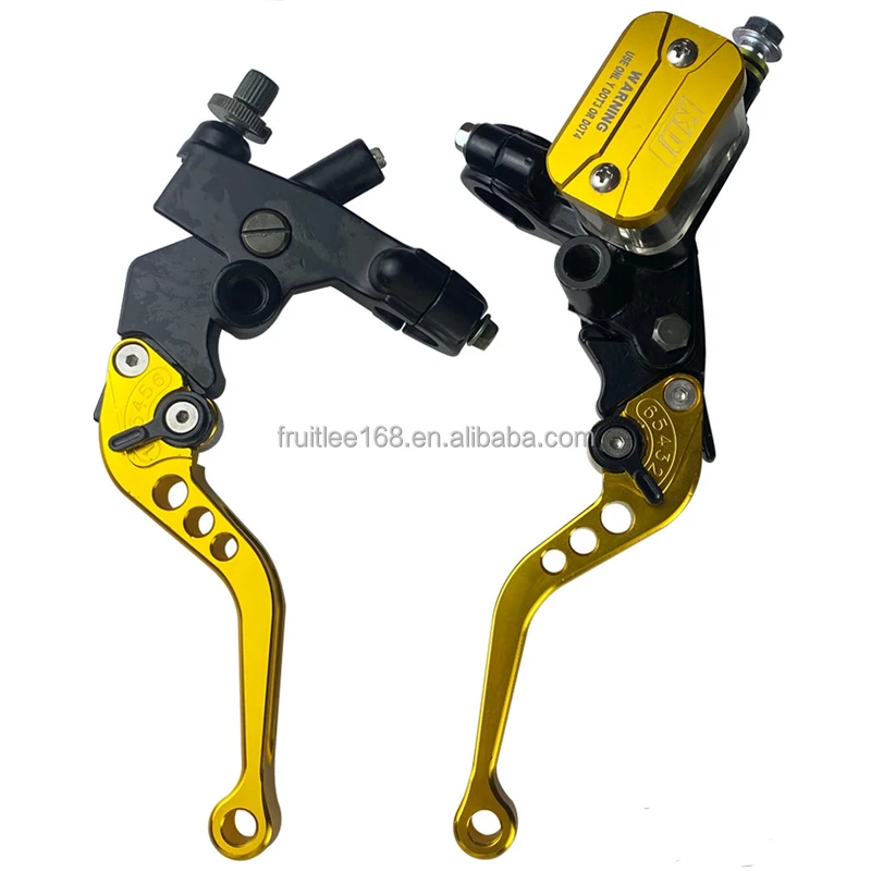 Universal Motorcycle 7/8" 22mm Handlebar Brake Master Cylinder Clutch ...