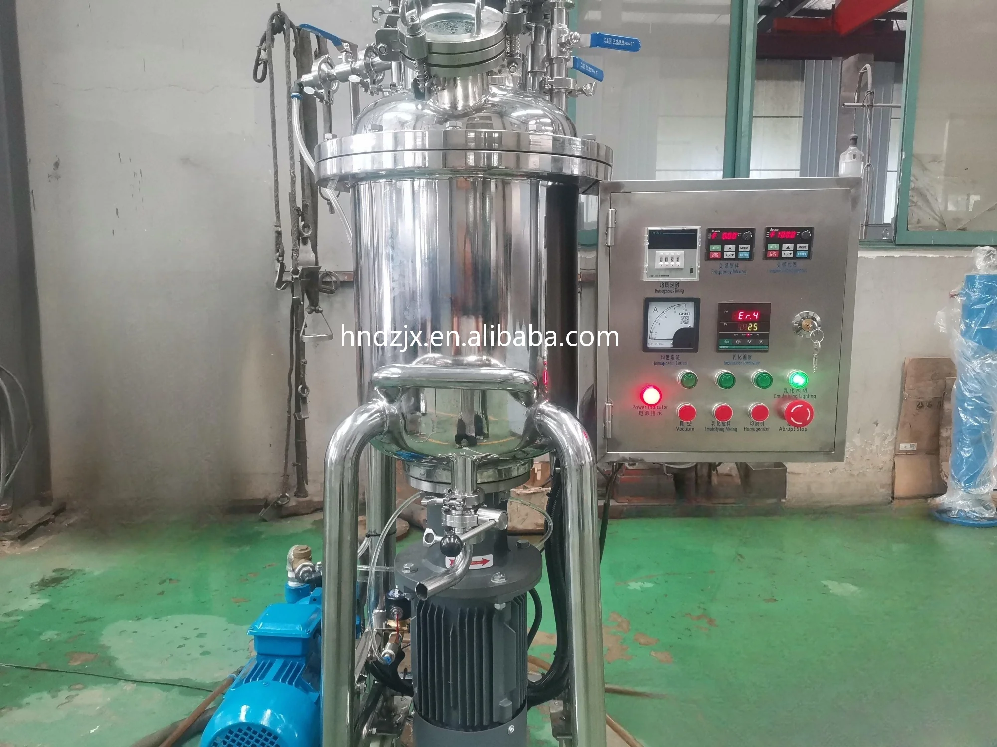 DZJX Double Jacket Stainless Steel Mixing Tanks