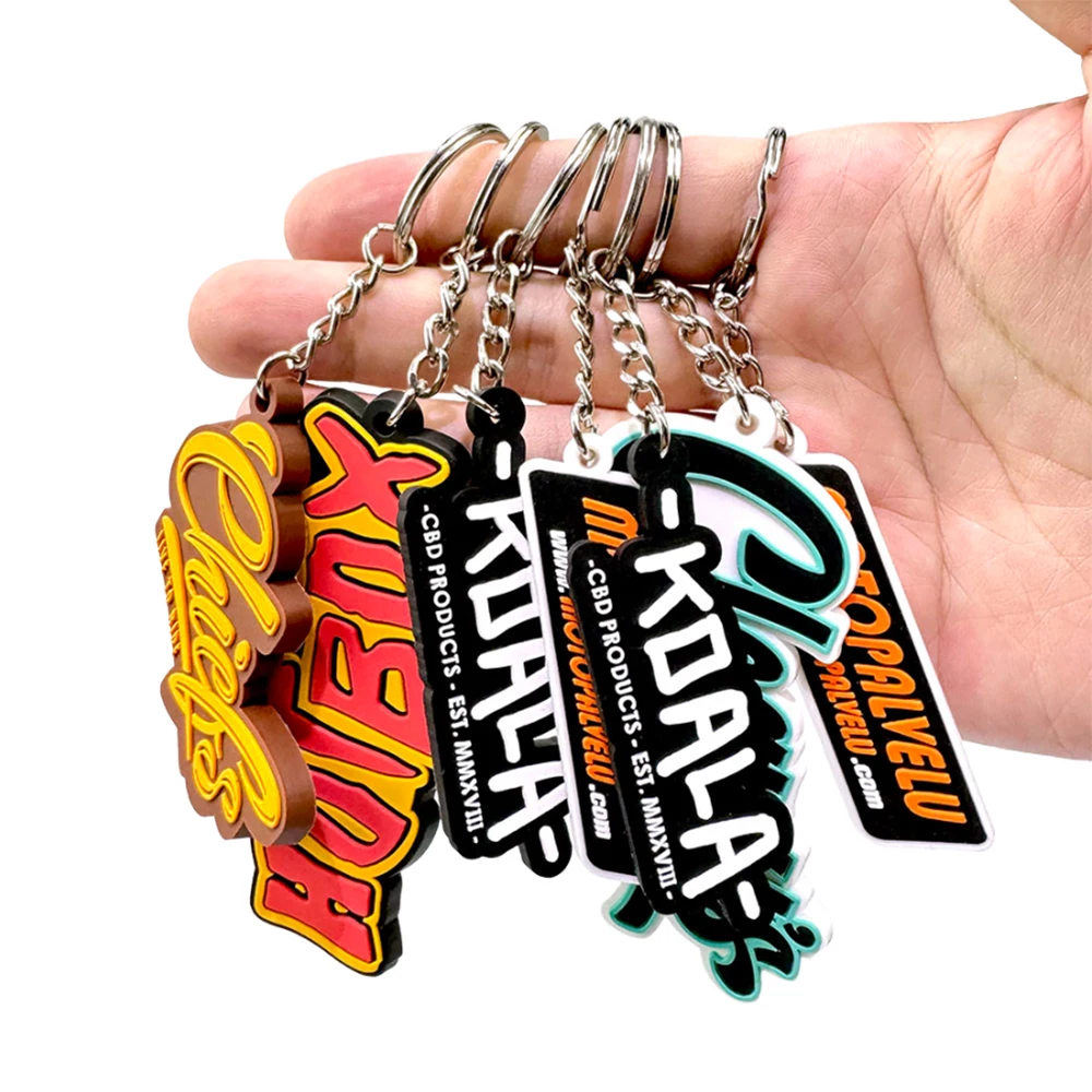 Custom Soft PVC Rubber Keychains - Perfect Promotional Gifts