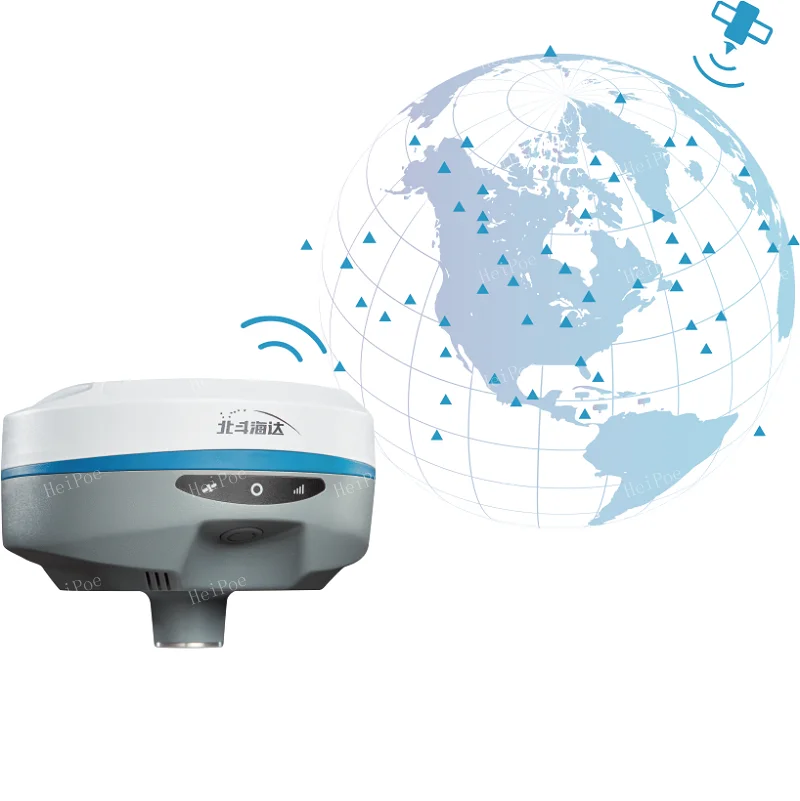 Hi Target GNSS TS2 GNSS RTK Receptor Land Survey Machine Baser o Rover ...