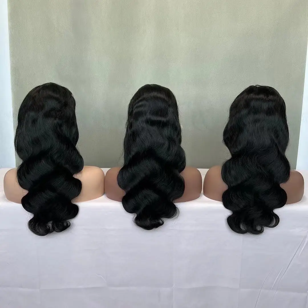 Glueless Body Wave Hd Lace Front Wig,Pre Pluck Virgin Human Hair Wigs ...