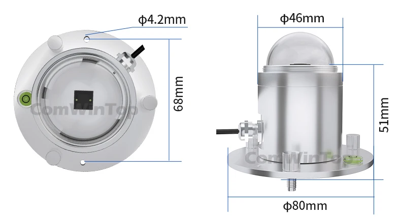 CWT Solar Irradiance Transmitter - Outdoor Radiation Sensor
