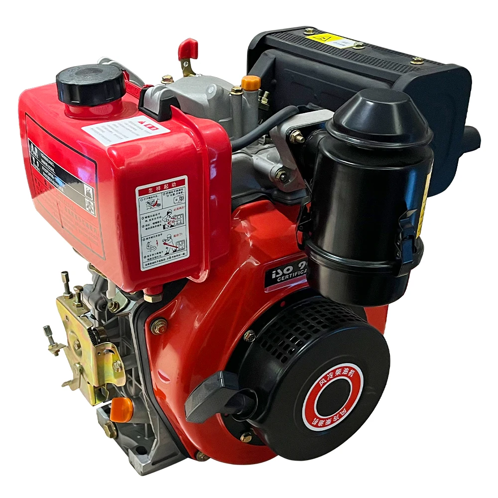 186fa Air Cooled 4-Stroke Single Cylinder 10hp Diesel Engine